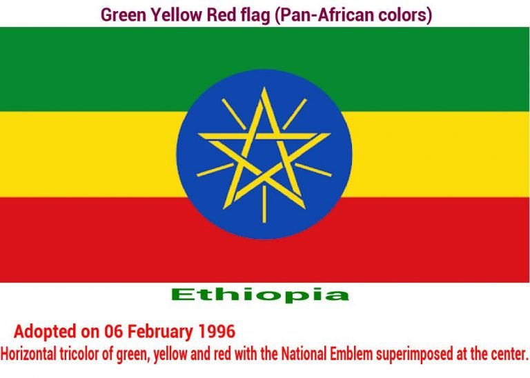 16 Countries With Green Yellow Red Flags (Pan-African colors) - Emdamakina
