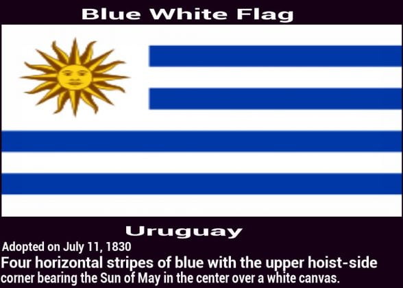 Blue and White Flags (Countries, symbolize, Meaning and Fact) - Emdamakina